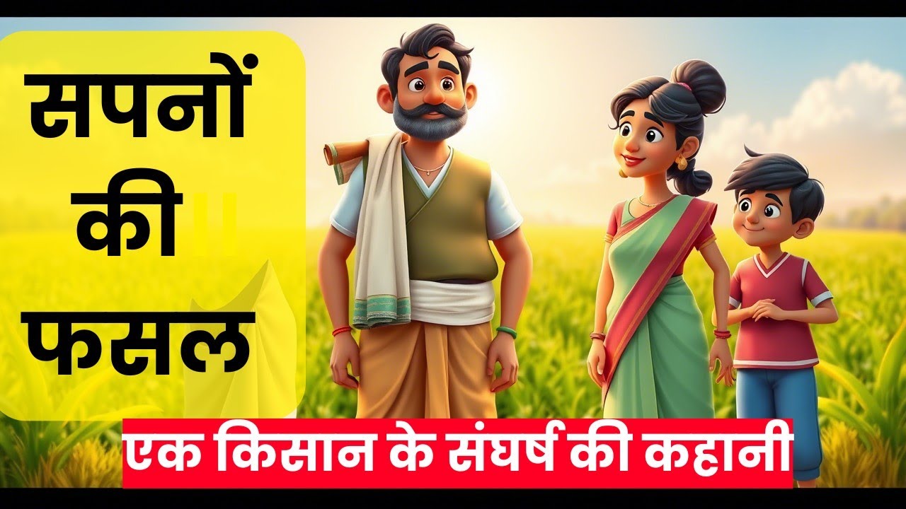 Sapnon ki fasal |सपनों की फसल| Hindi Kahani| Kids Story #story #cartoon ...