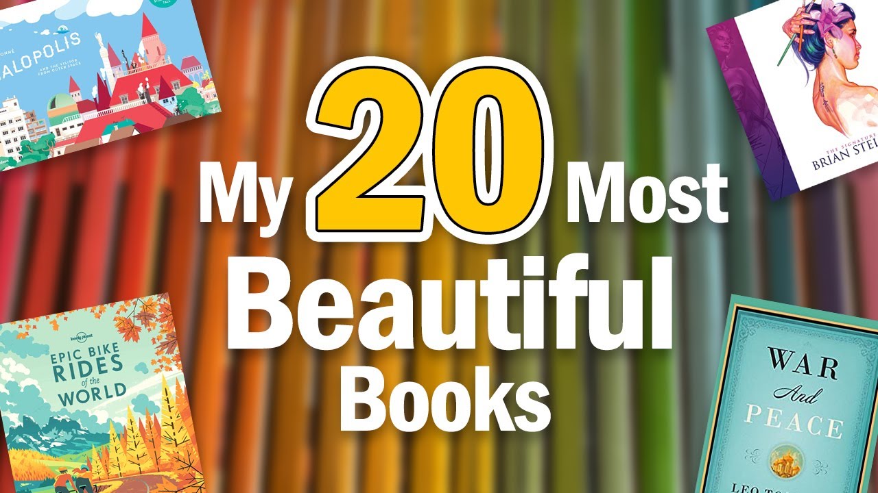 The Top 20 Most Beautiful Books I Own - Room for Books Ep.16 - YouTube