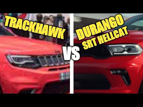 2021 Jeep Grand Cherokee Trackhawk vs. 2021 Dodge Durango SRT Hellcat ...
