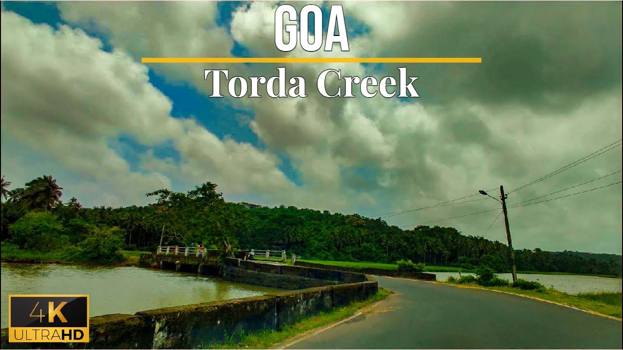 4K Drive through Socorro near Porvorim & Torda Creek at Salvador do ...