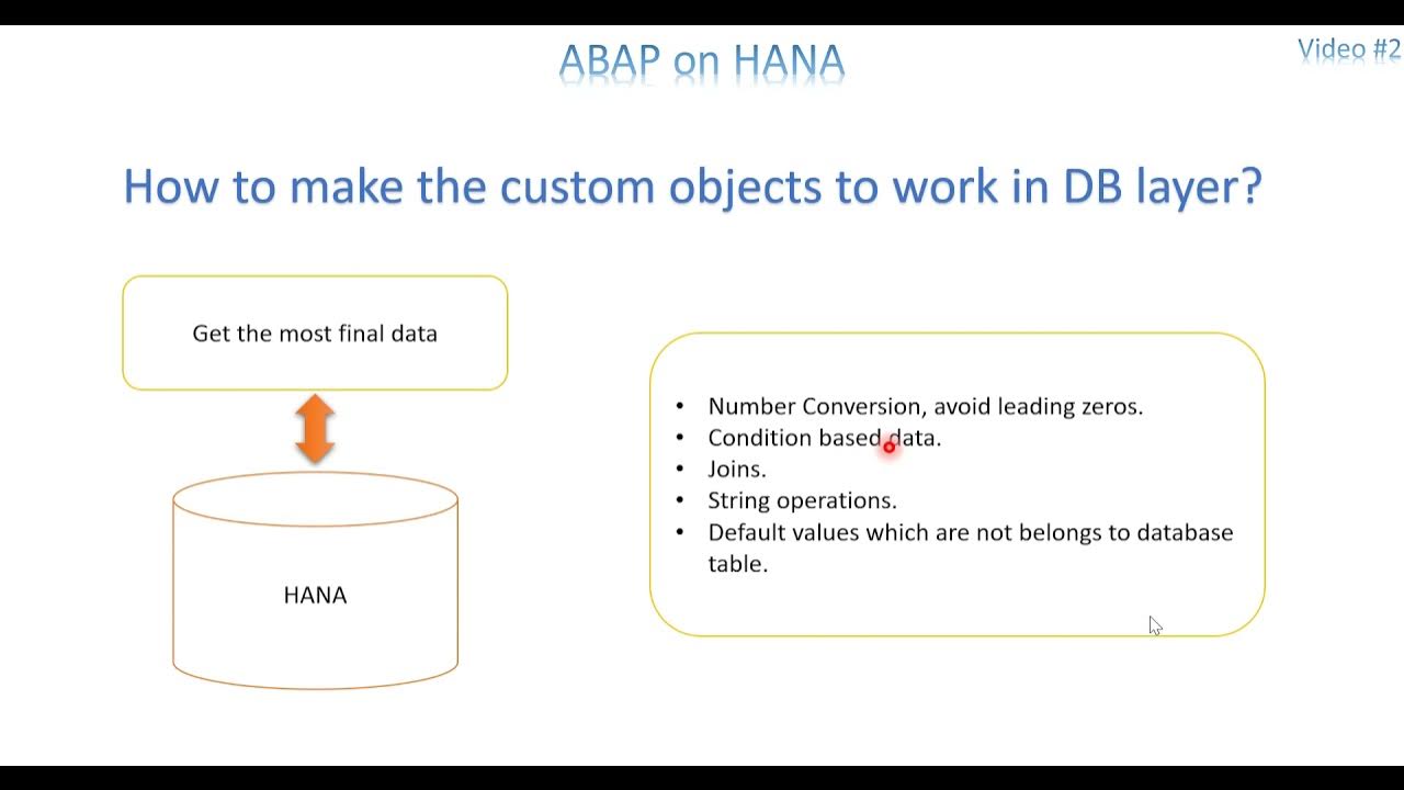 Video 2 - ABAP on HANA - Inline Declarations - YouTube