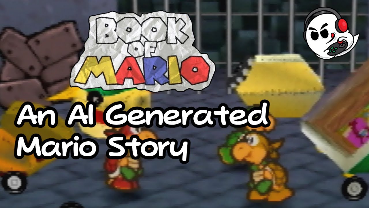 An AI Generated Mario Story - Paper Mario Book of Mario - Part 1 - YouTube
