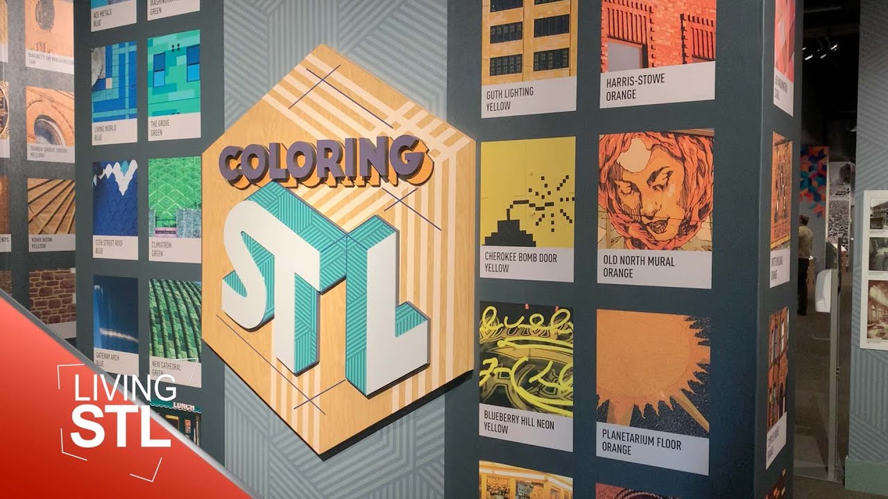 Coloring STL Exhibit at the Missouri History Museum | Living St. Louis ...