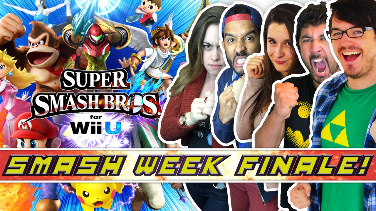 SMASH WEEK WII U FINALE! (EDITED SMASH BROS WII U STREAM) - YouTube