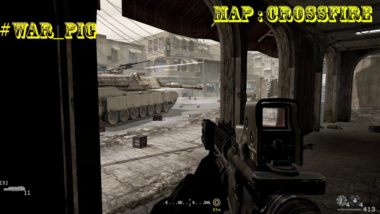 CROSSFIRE Map from COD Mobile on COD Modern Warfare 4 😎😎🤩🤩 Mission ...