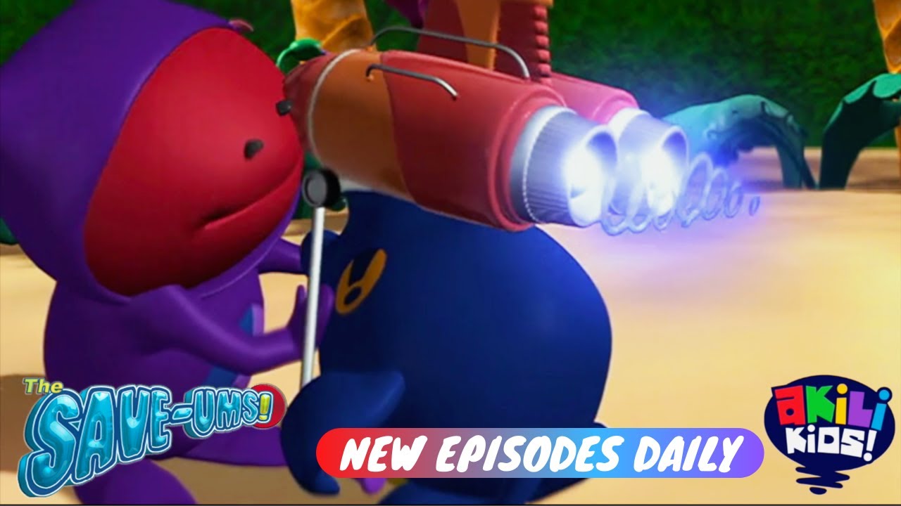 The Save Ums | Foo To The Rescue! | Akili Kids! - YouTube