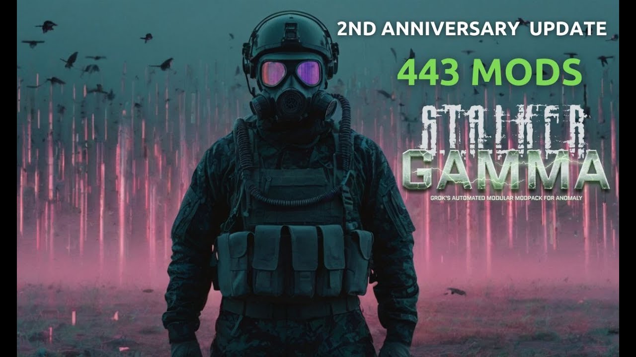 S.T.A.L.K.E.R. Anomaly GAMMA - 2ND ANNIVERSARY UPDATE - 443 MODS 🅻🅸🆅🅴🔴 ...