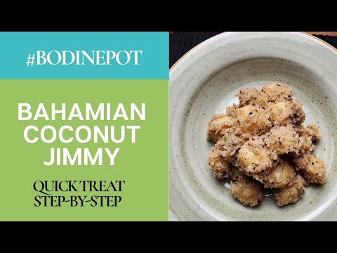 Bahamian Coconut Jimmy Recipe | Coconut & Dumplings in Sweet Cream| # ...