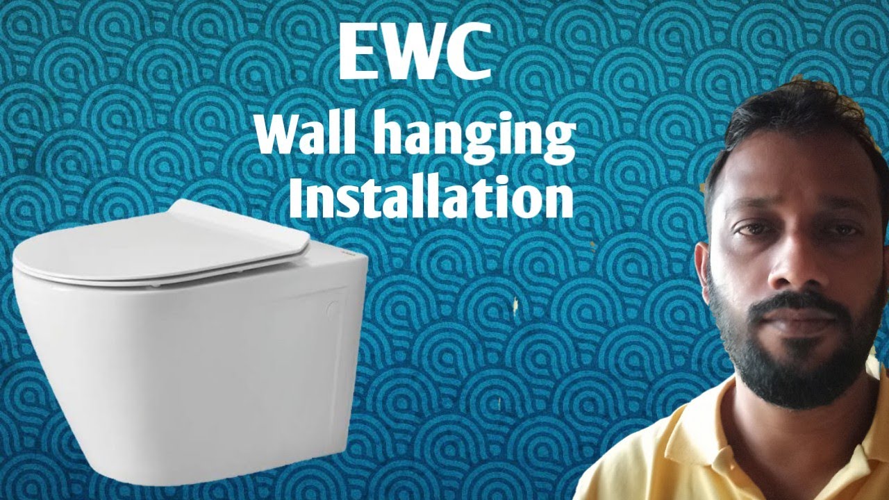 WALL HUNG E W C INSTALLATION - YouTube