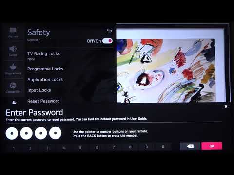 LG NanoCell TV - Reset Password (Passcode) | LG 4K LED Smart TV ...