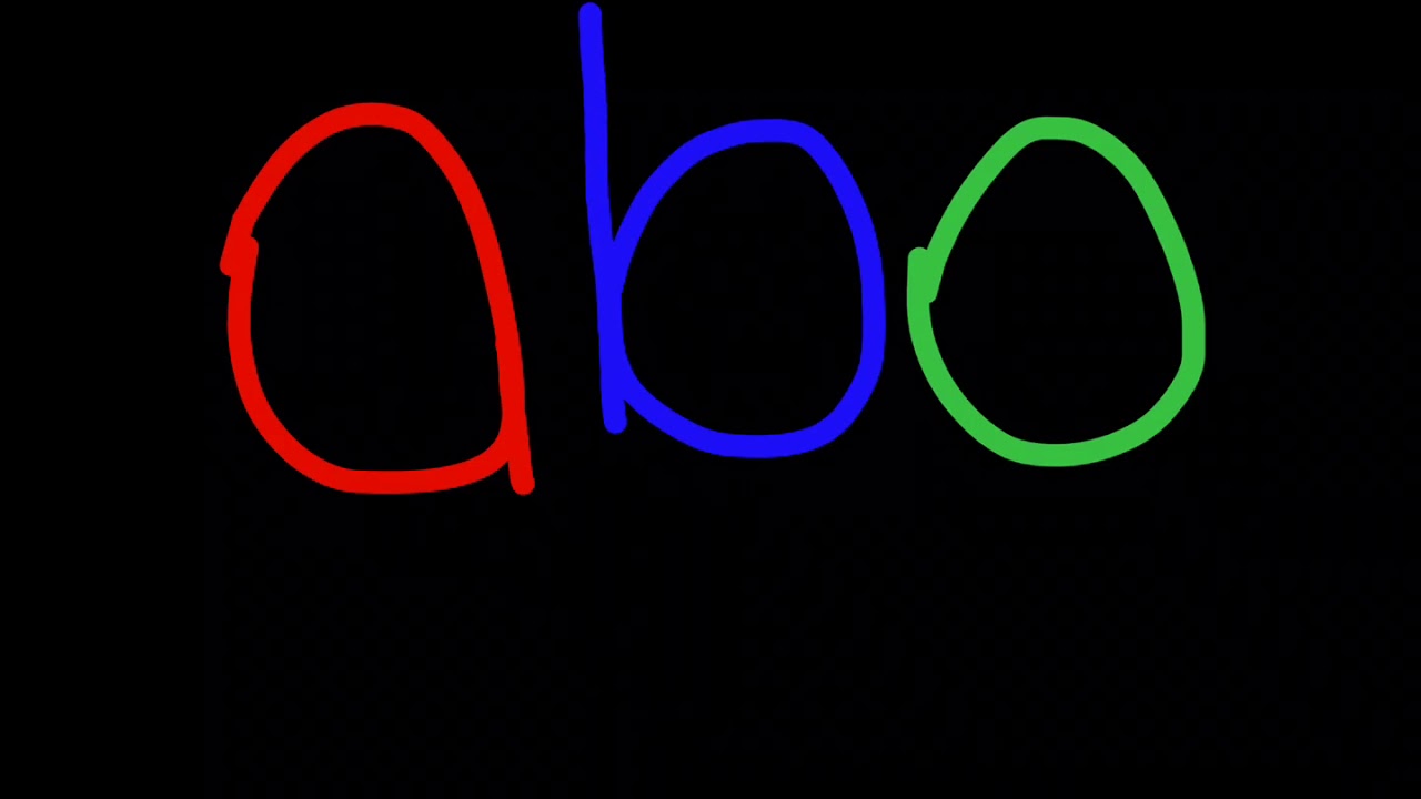 ABC color presentation - YouTube
