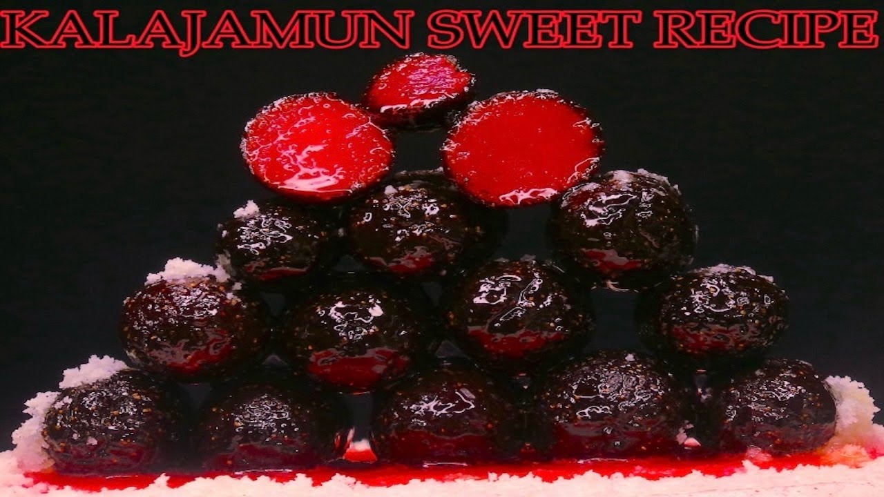 KALAJAMUN | THE BEST KALOJAM SWEET RECIPE | KHOYA GULAB JAMUN | INSTANT ...