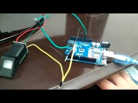 Biometria ou leitor biométrico com arduino - YouTube