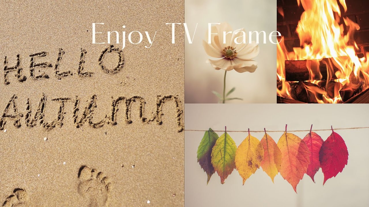 Enjoy Tv Frame Hello autumn Art theme for screensaver 4k Ultra HD Tv ...