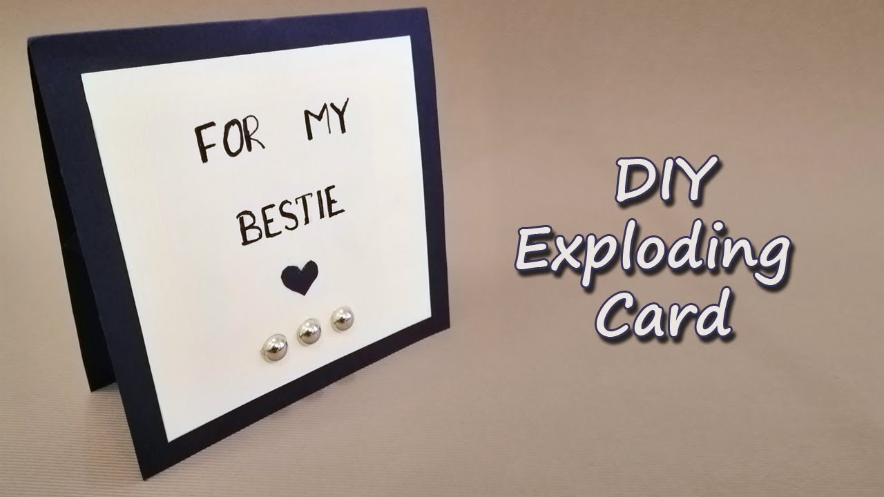 Exploding Card DIY | Exploding Card Tutorial | Inventive Exploding Card ...