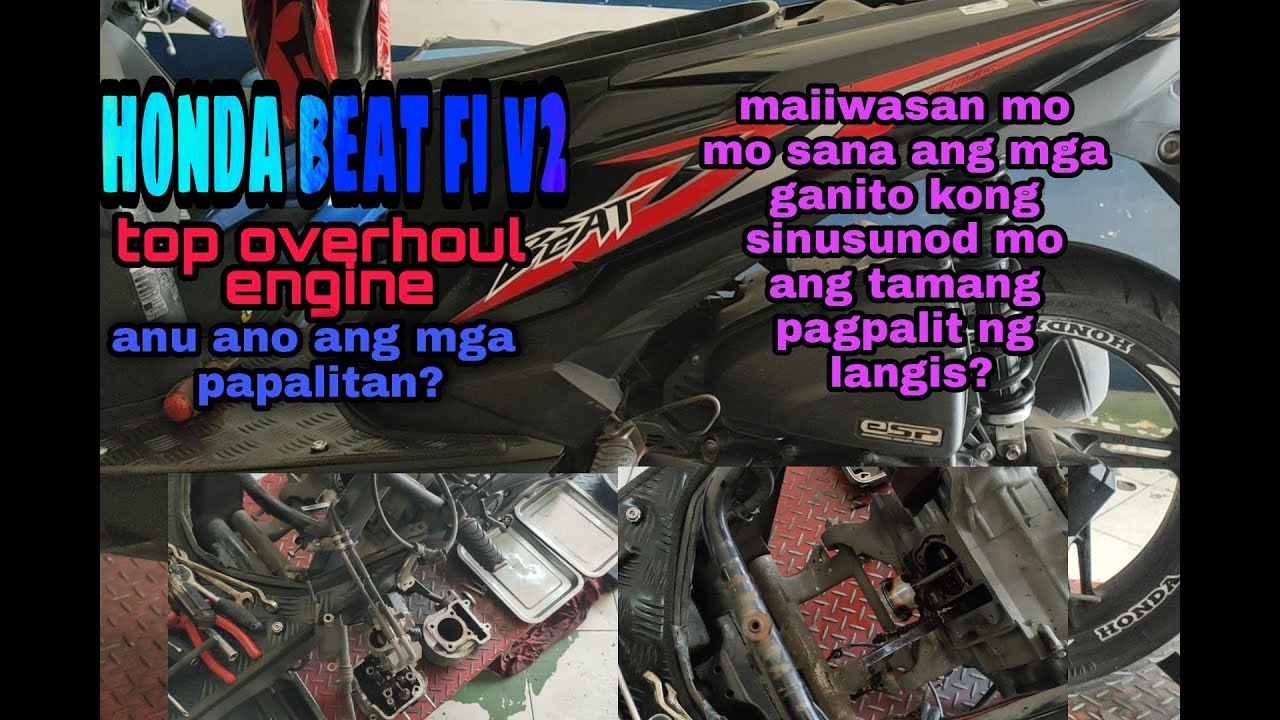 EP1: honda beat fi v2 top overhoul engine! - YouTube