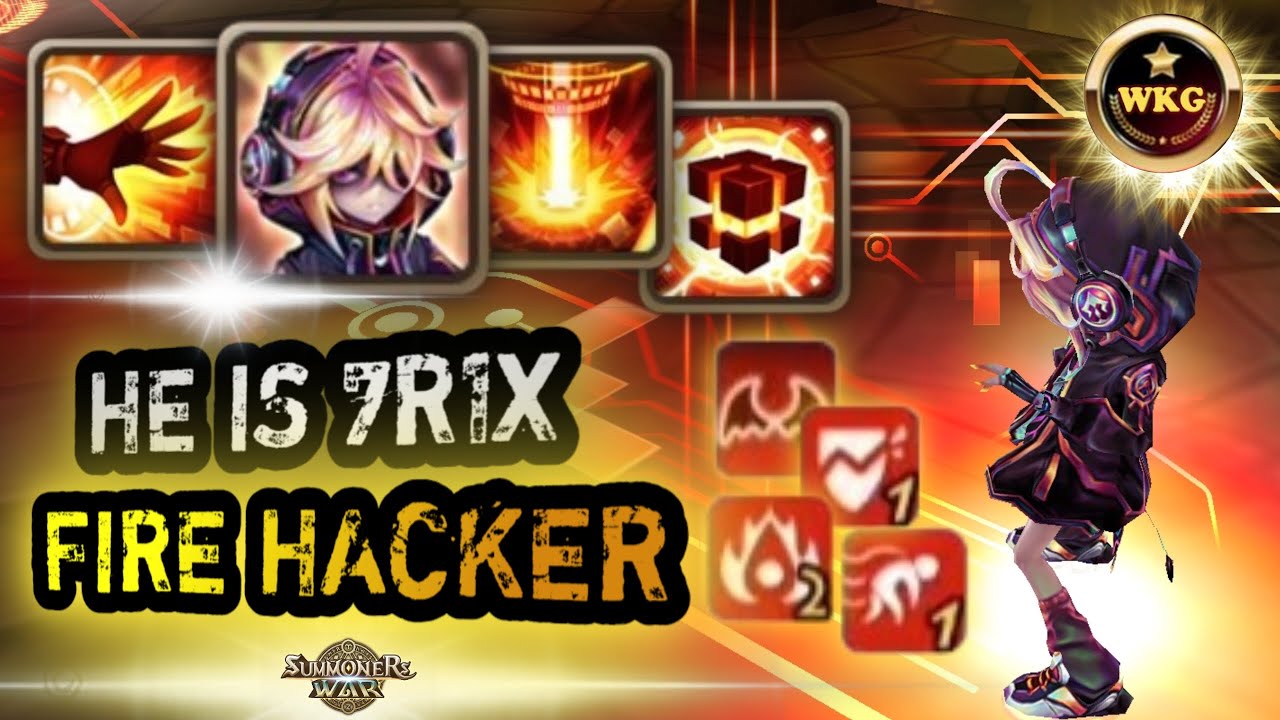 TOP PLAYER PICKING FIRE HACKER FOR CLIMB IN RTA SUMMONERS WAR - YouTube
