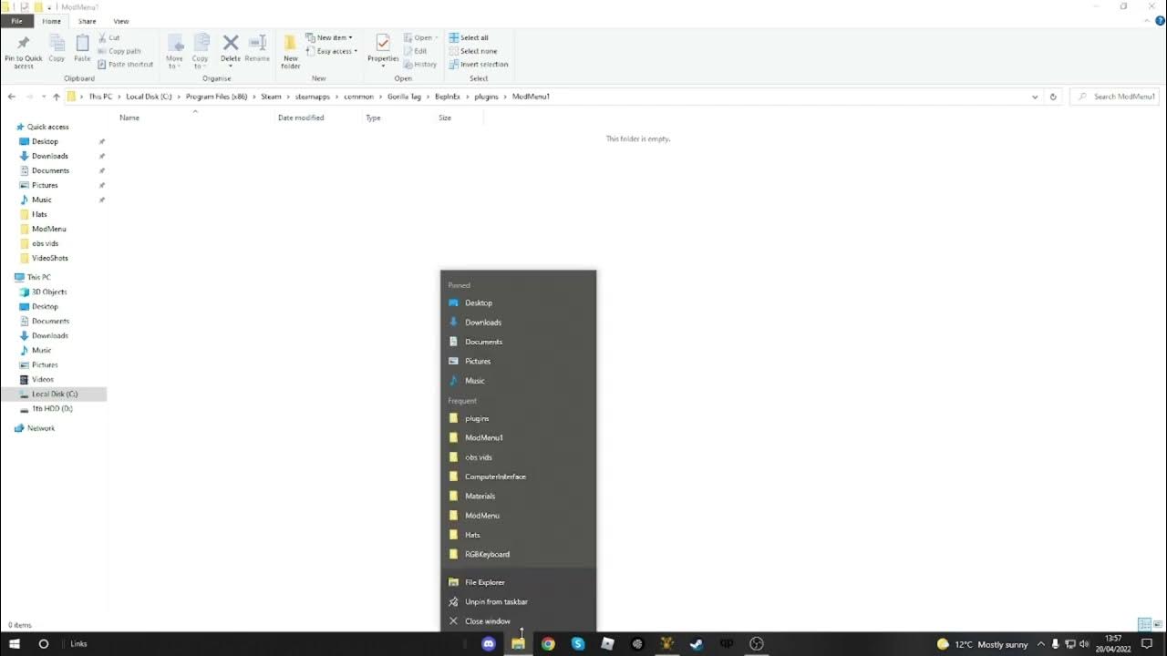 How to use the mango mod menu in gorilla tag - YouTube