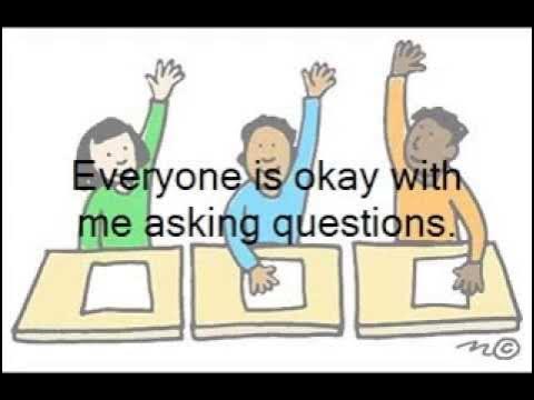 Social Story: Asking A Question in Class - YouTube