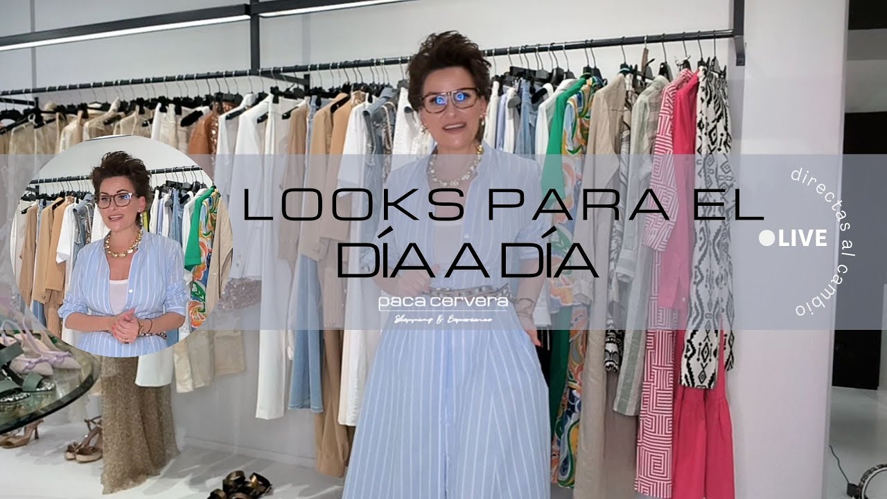 LOOKS para EL DÍA A DÍA ☀️| VESTIDOS CAMISEROS 💕 | Paca Cervera - YouTube