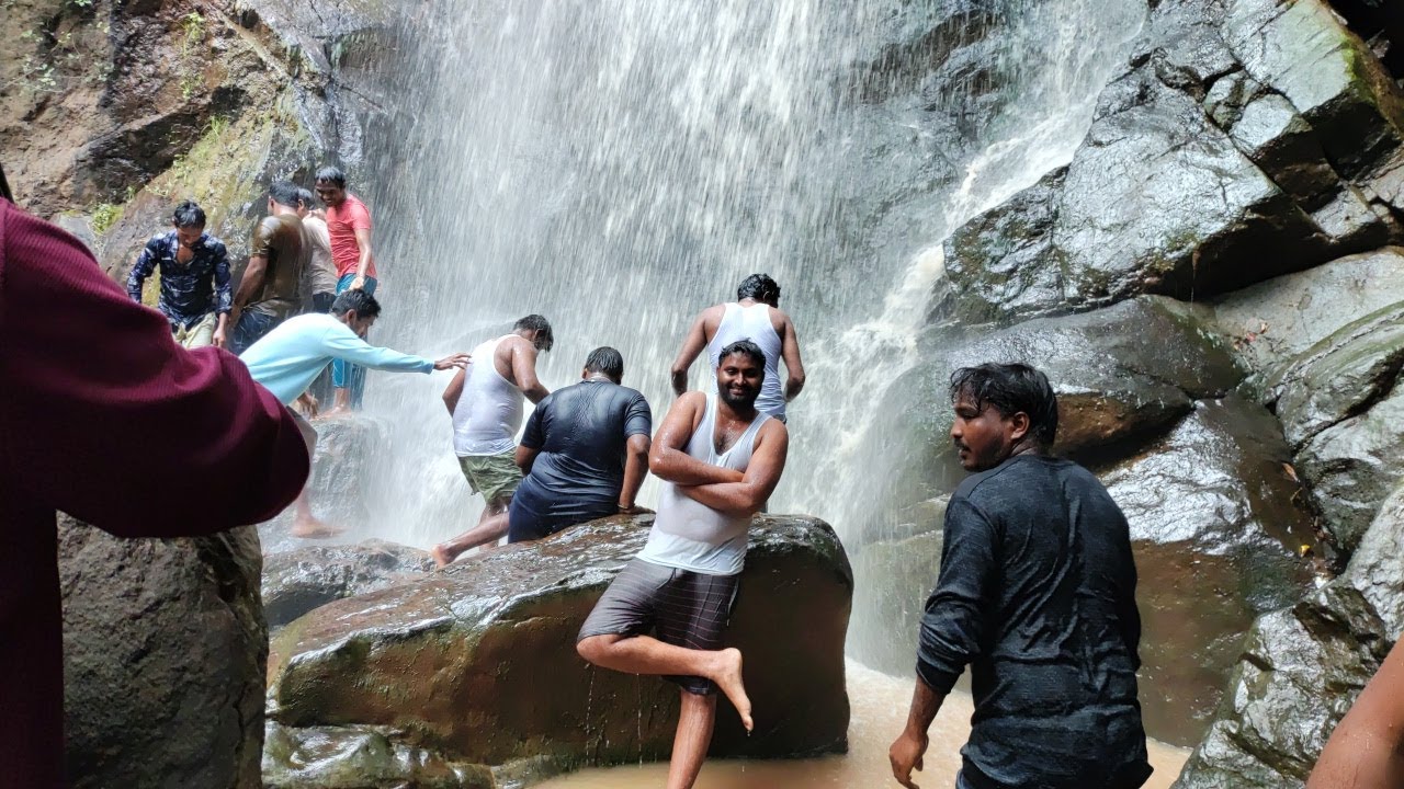 waterfall sarugudu | సరుగుడు జలపాతం - YouTube