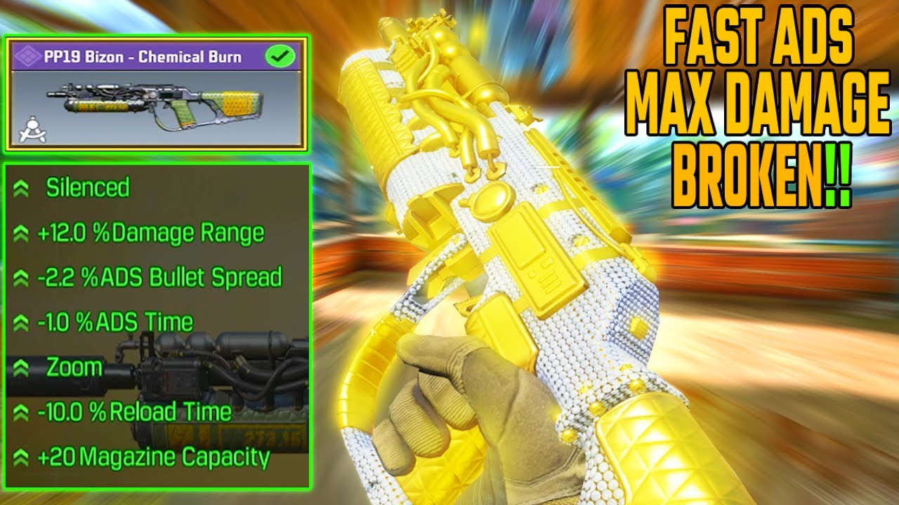 New PP19 BIZON Loadout is Amazing!! PP19 BIZON Gunsmith Attachments Are ...