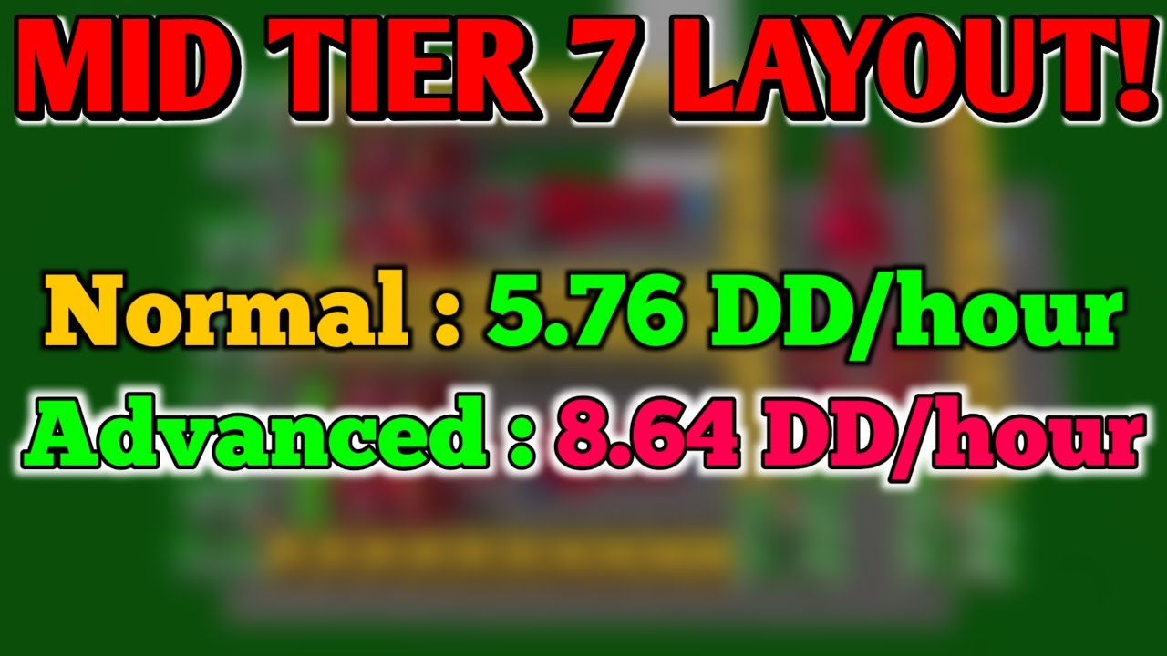 MID TIER 7 LAYOUT FACTORY SIMULATOR! - Roblox Factory Simulator - YouTube