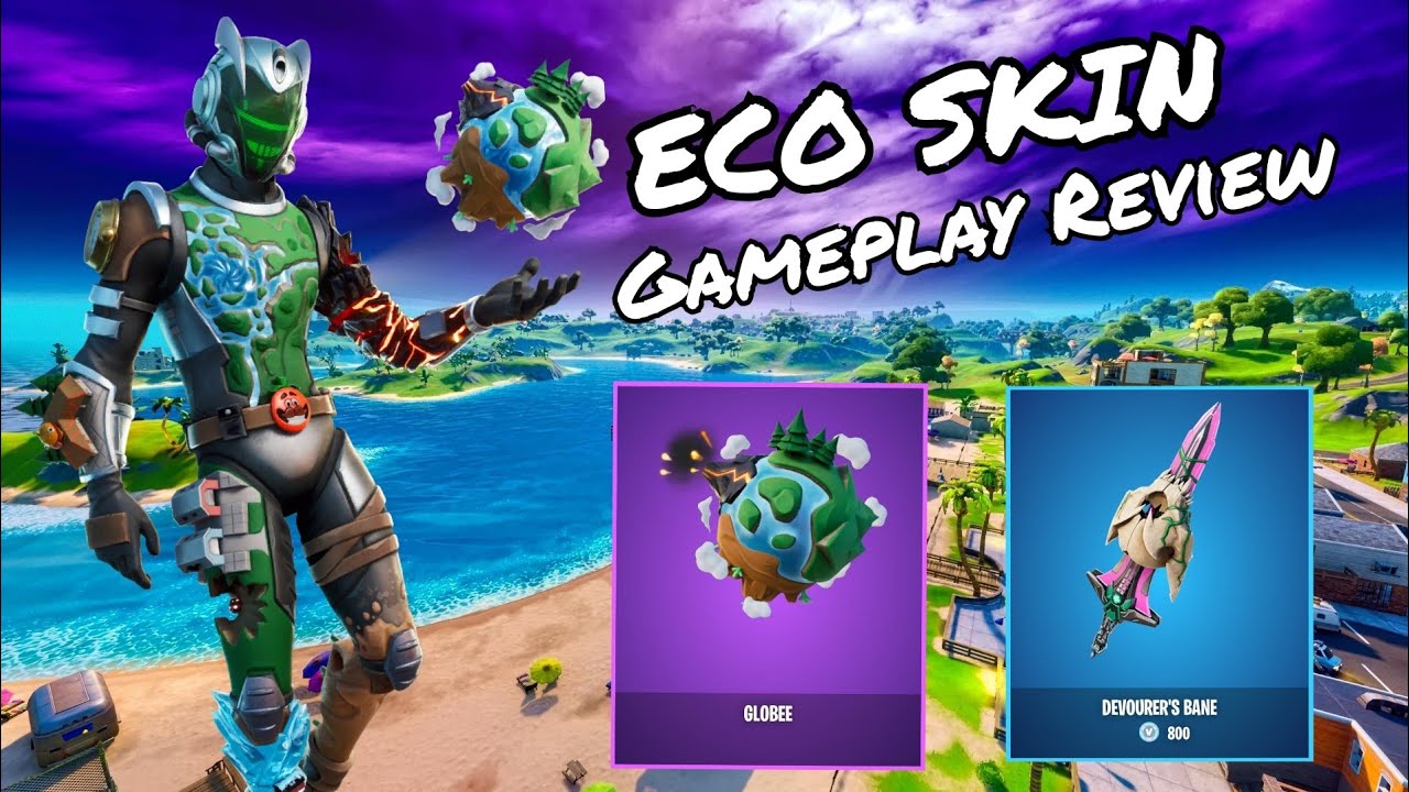 Eco Skin Gameplay Fortnite Review Showcase (Terra Firma Set) - YouTube