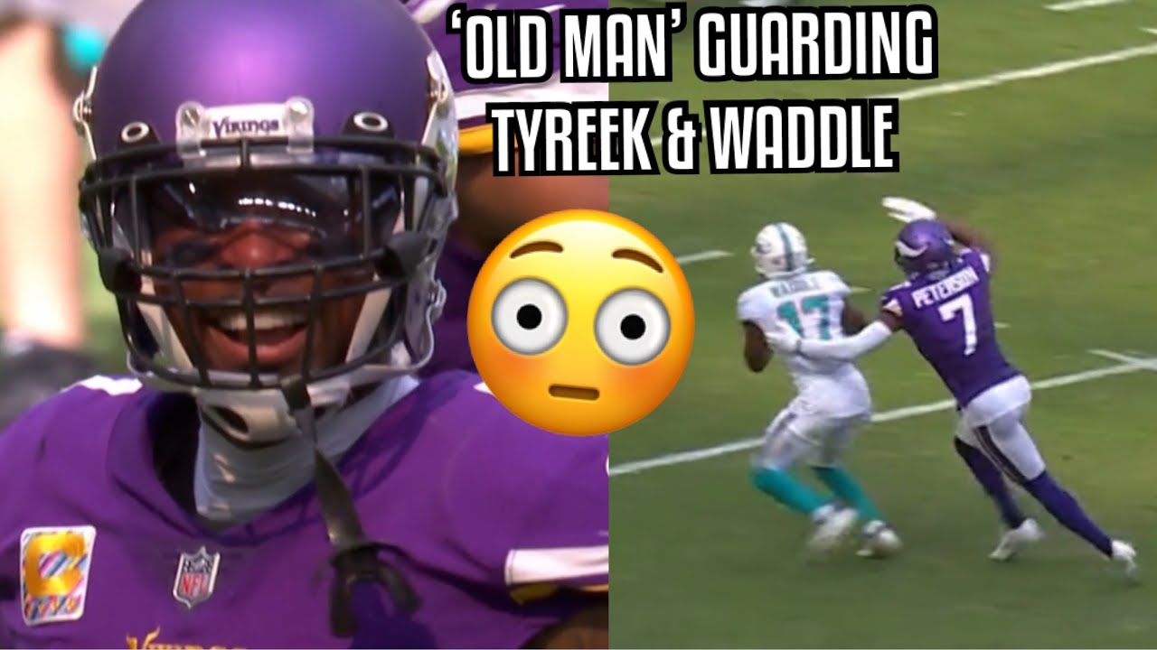 ‘OLD MAN’ Patrick Peterson Vs Tyreek Hill & Jaylen Waddle 😳 (WR vs CB ...