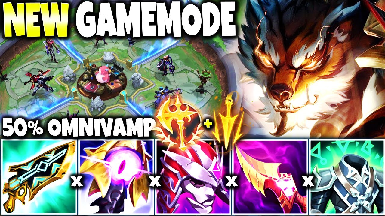 I showed them how VOLIBEAR CARRY IN The New Gamemode with 50% OMNIVAMP ...