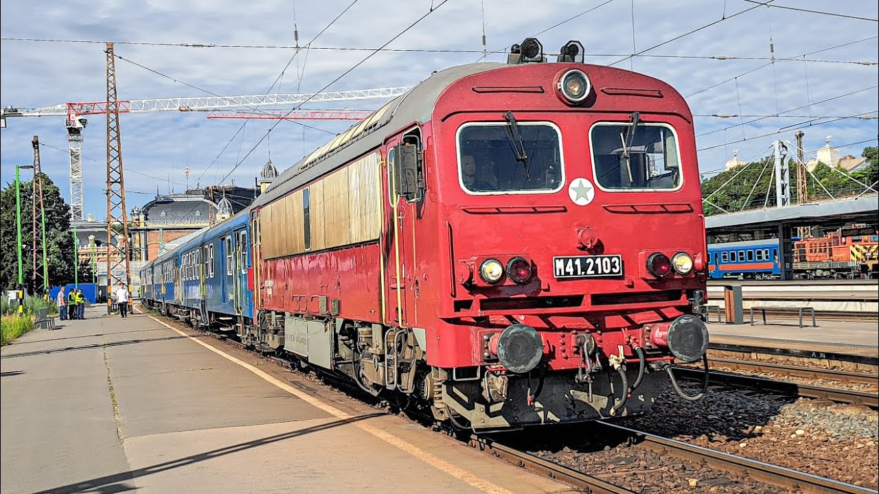 M41.2103 Kishármas indul Lajosmizsére #vonat #train #2022 #summer #m41 ...