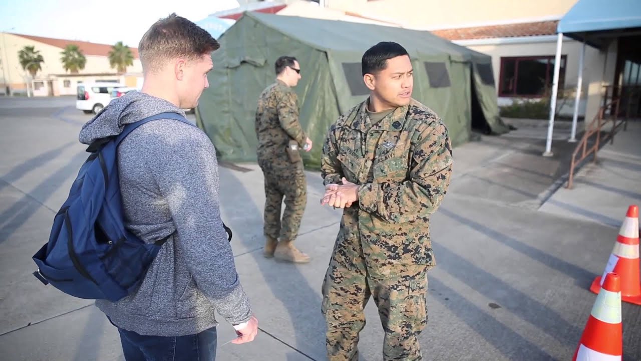 Marines, Sailors Work Together During Evacuation Control Center ...