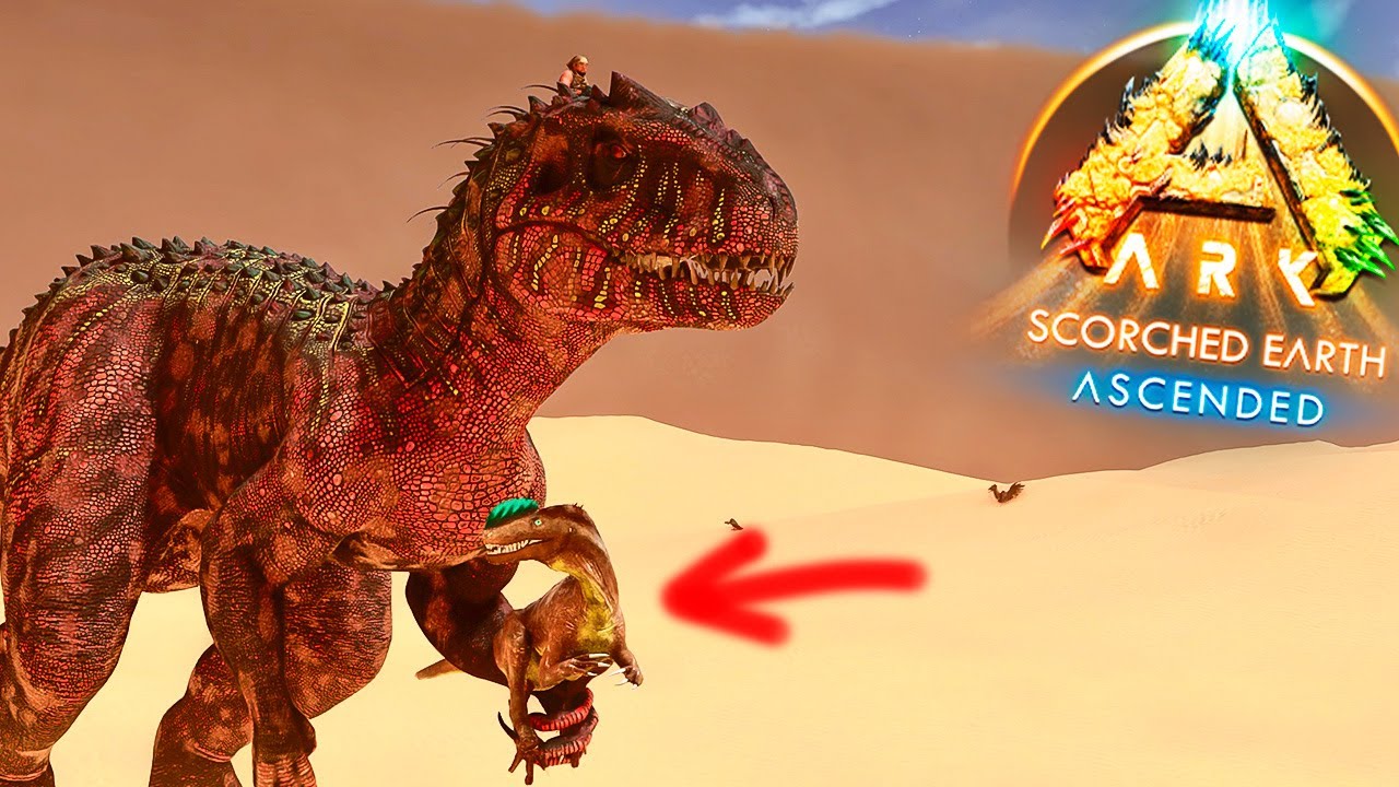 ARK SCORCHED ASCENDED #15 - Esse MORO REX é um ABSURDO! - YouTube