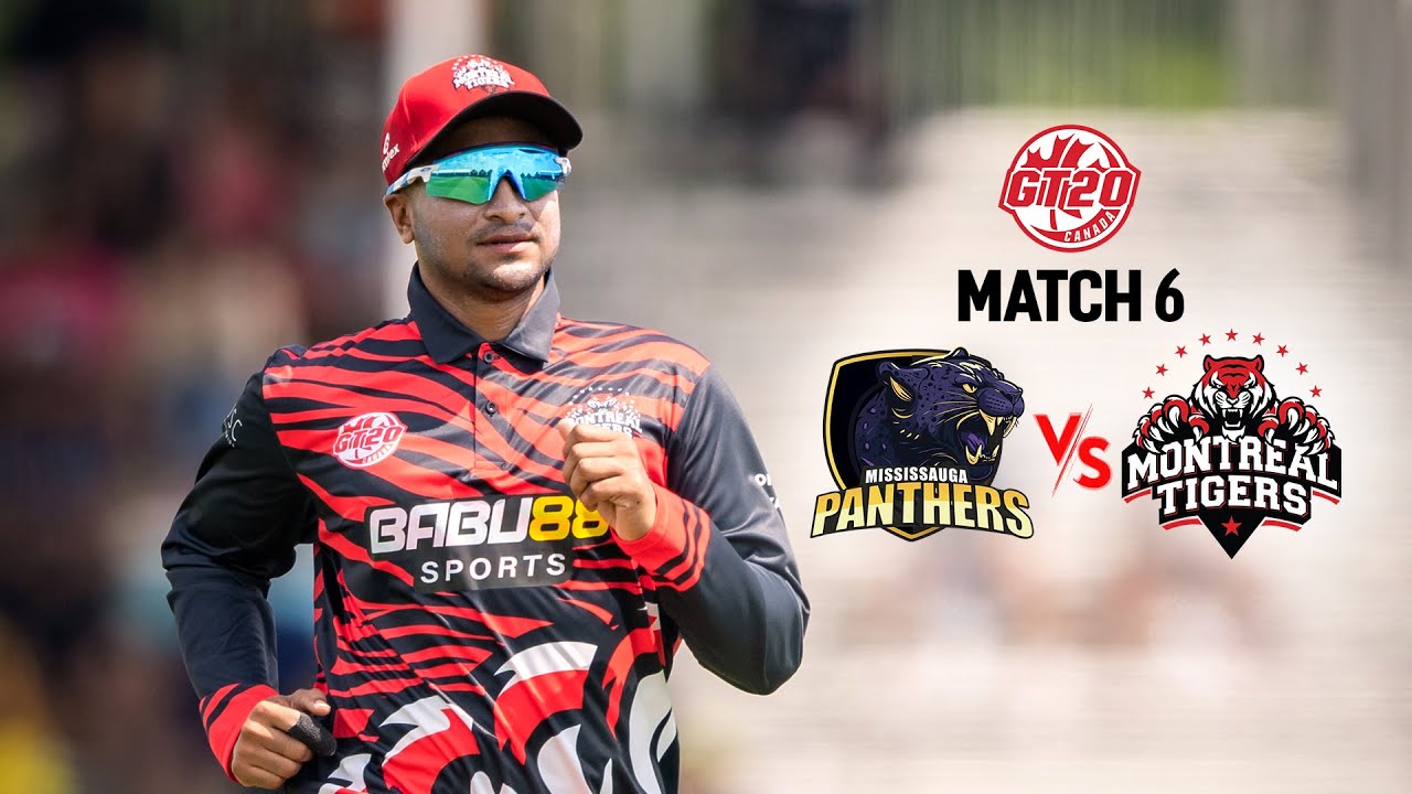 GT20 Canada Season 3 | Match - 6 Highlights | Mississauga Panthers vs ...