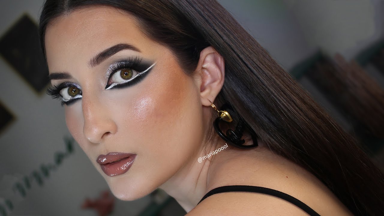 Shades of Grey Makeup Tutorial | Maria Pol - YouTube