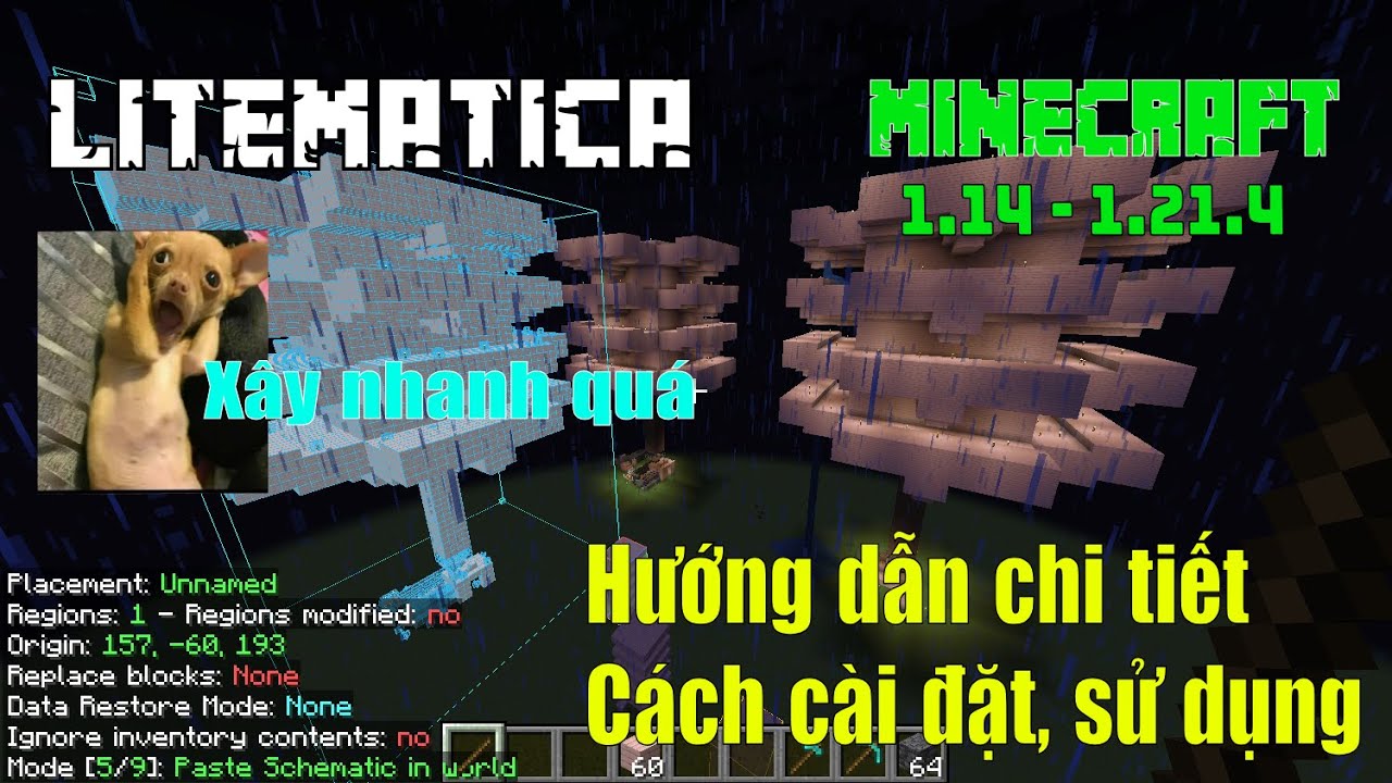Mod Litematica Sao Chép Công Trình, Xây Nhà Nhanh - Hướng Dẫn Chi Tiết ...