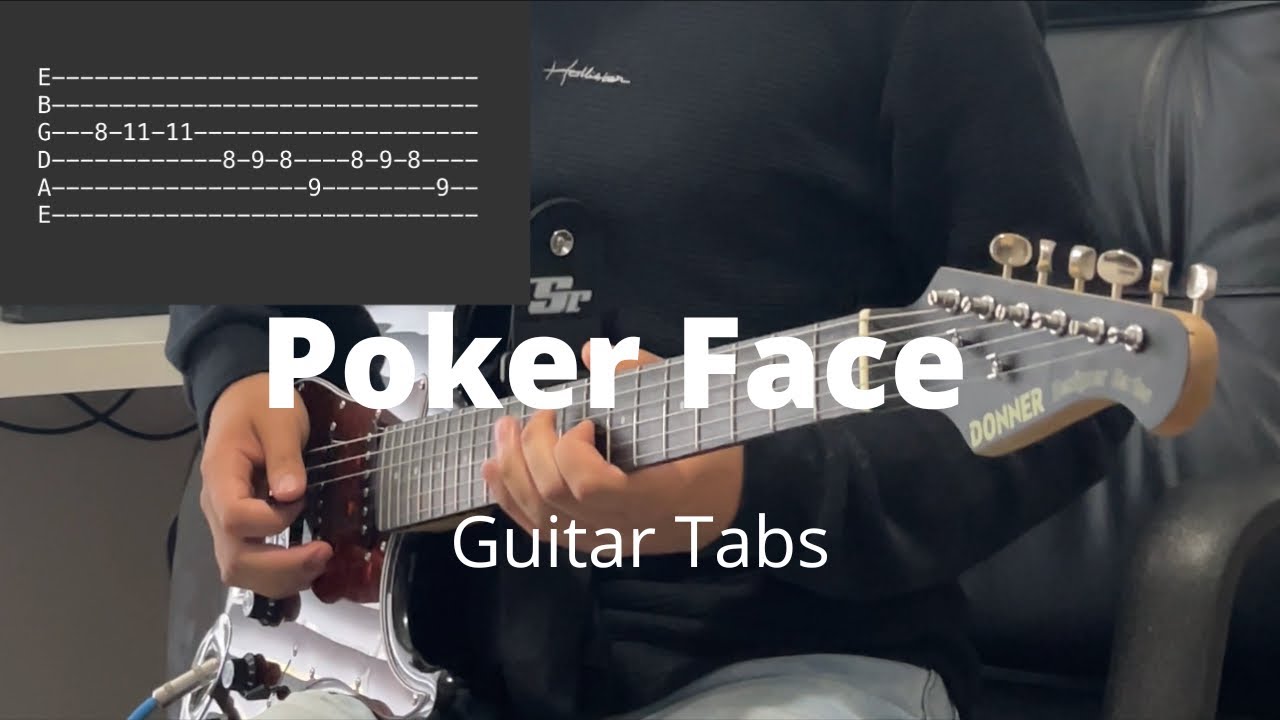 Poker Face by Lady Gaga | Guitar Tabs - YouTube