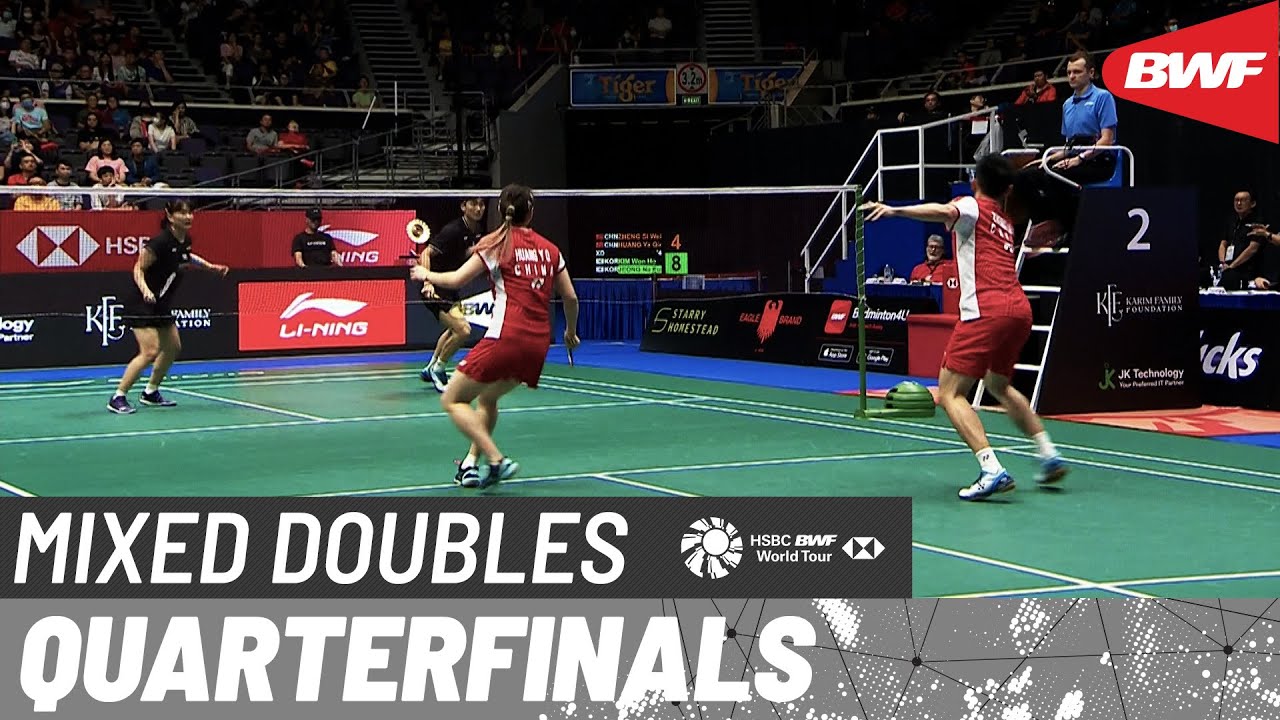 KFF Singapore Open 2023 | Zheng/Huang (CHN) [1] vs. Kim/Jeong (KOR) [8 ...