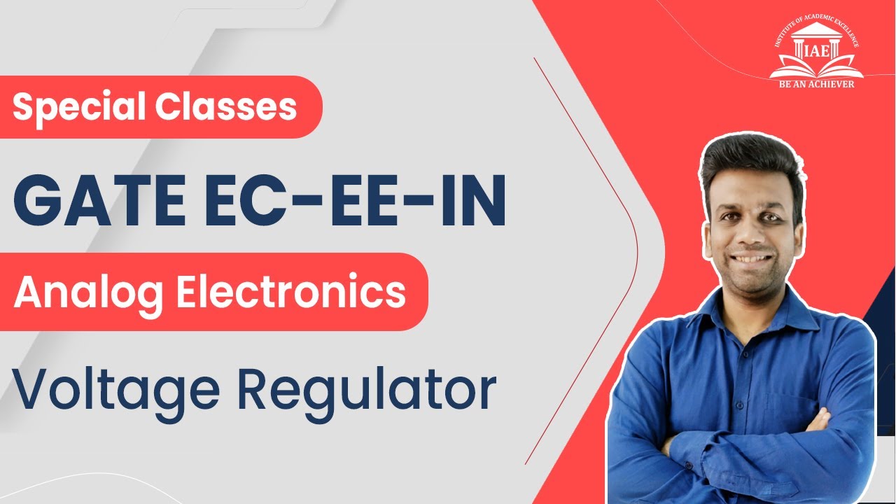 Voltage Regulator | GATE ECE, EE, IN | GATE Exam | Analog Electronics ...