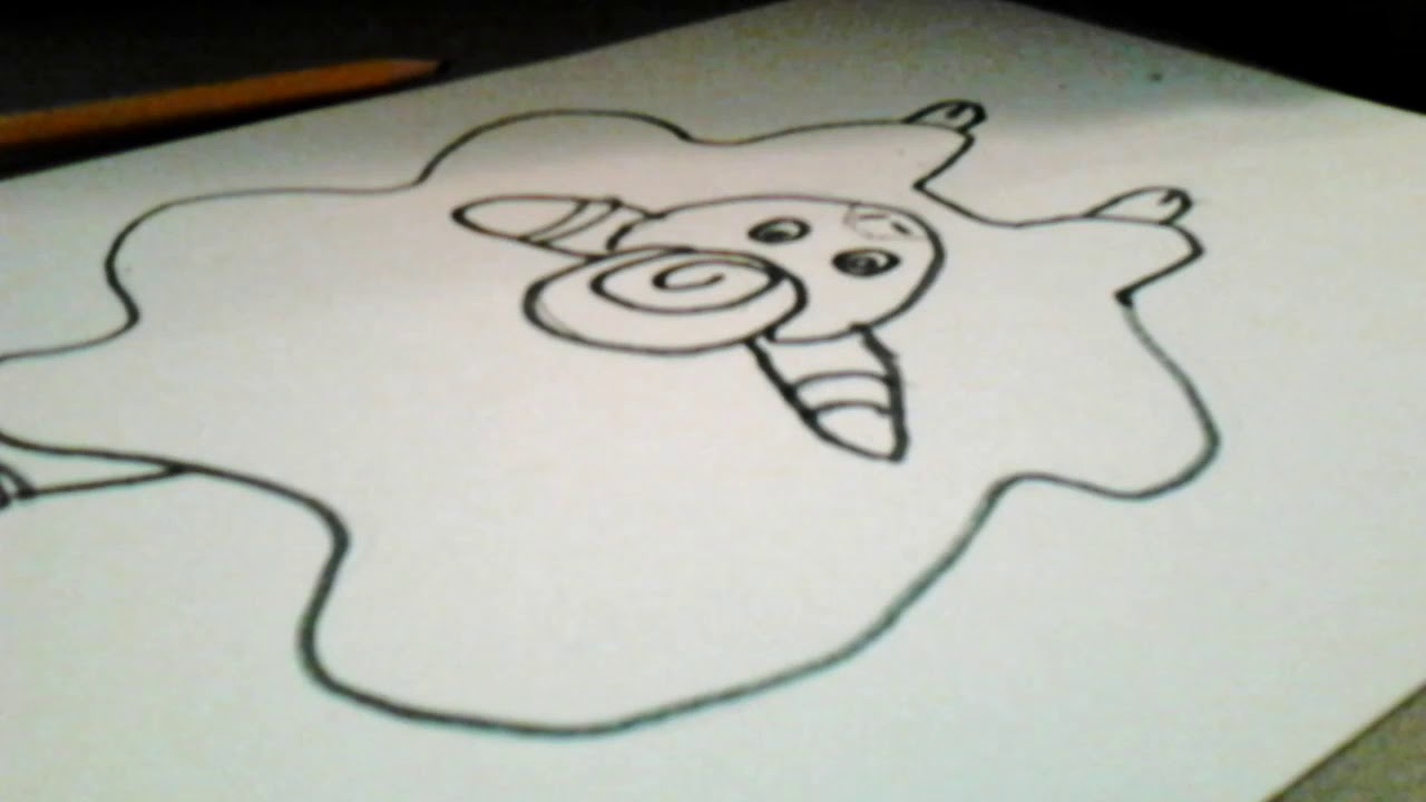 How to draw mareep from pokemon - YouTube