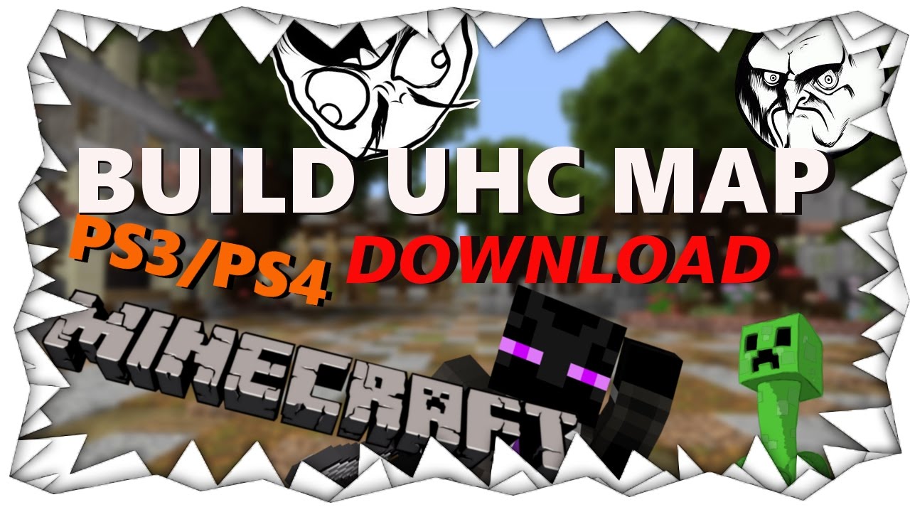 ULTMATE MODDED BUILD UHC MAP TRAILER DOWNLOAD NOW!!! / MINECRAFT PS3/PS4 - YouTube