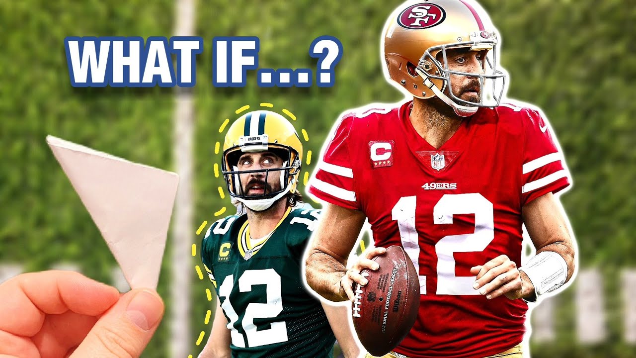 Aaron Rodgers entire career IF he was drafted by the 49ers - YouTube