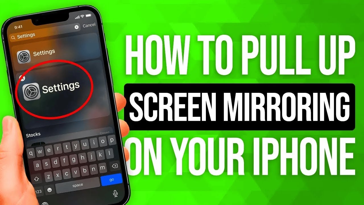How To Pull Up Screen Mirroring On Your iPhone: Easy Guide! - YouTube