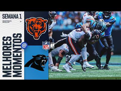 Chicago Bears vs Carolina Panthers | Melhores Momentos - Semana 01 | NFL 2026