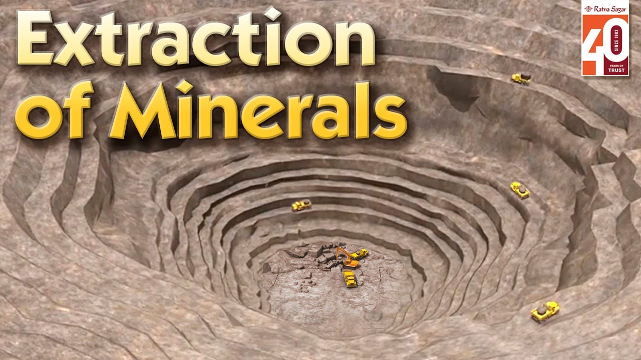 Extraction of Minerals | Finding Resources Under the Earth | 3D ...