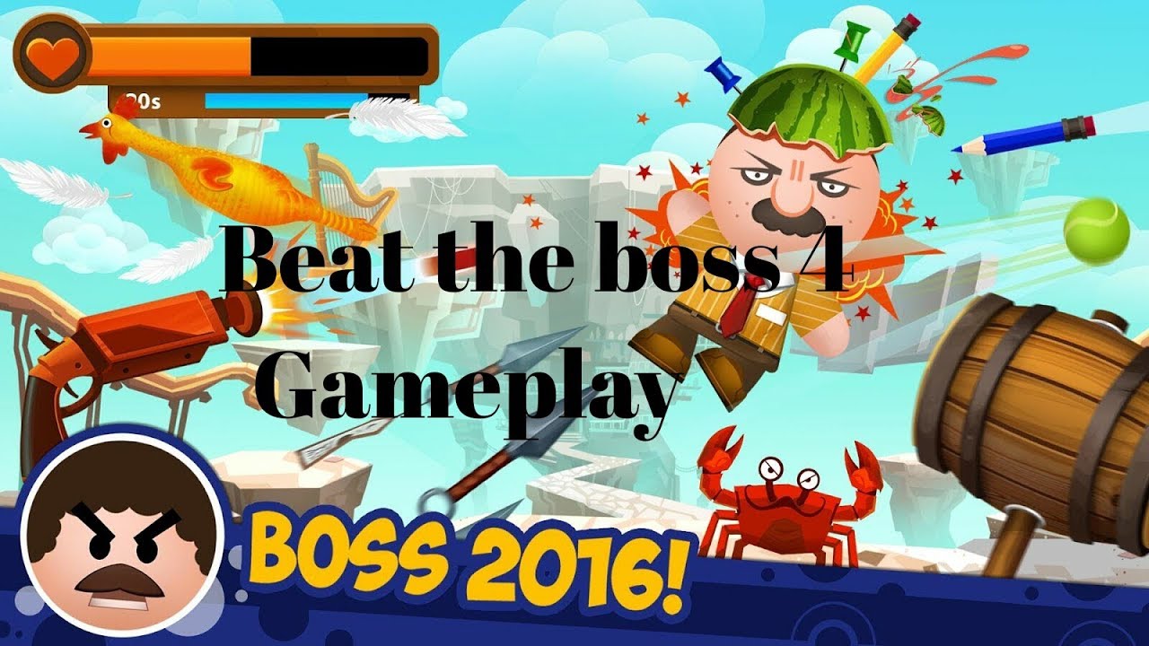 Beat the boss 4 gameplay - YouTube