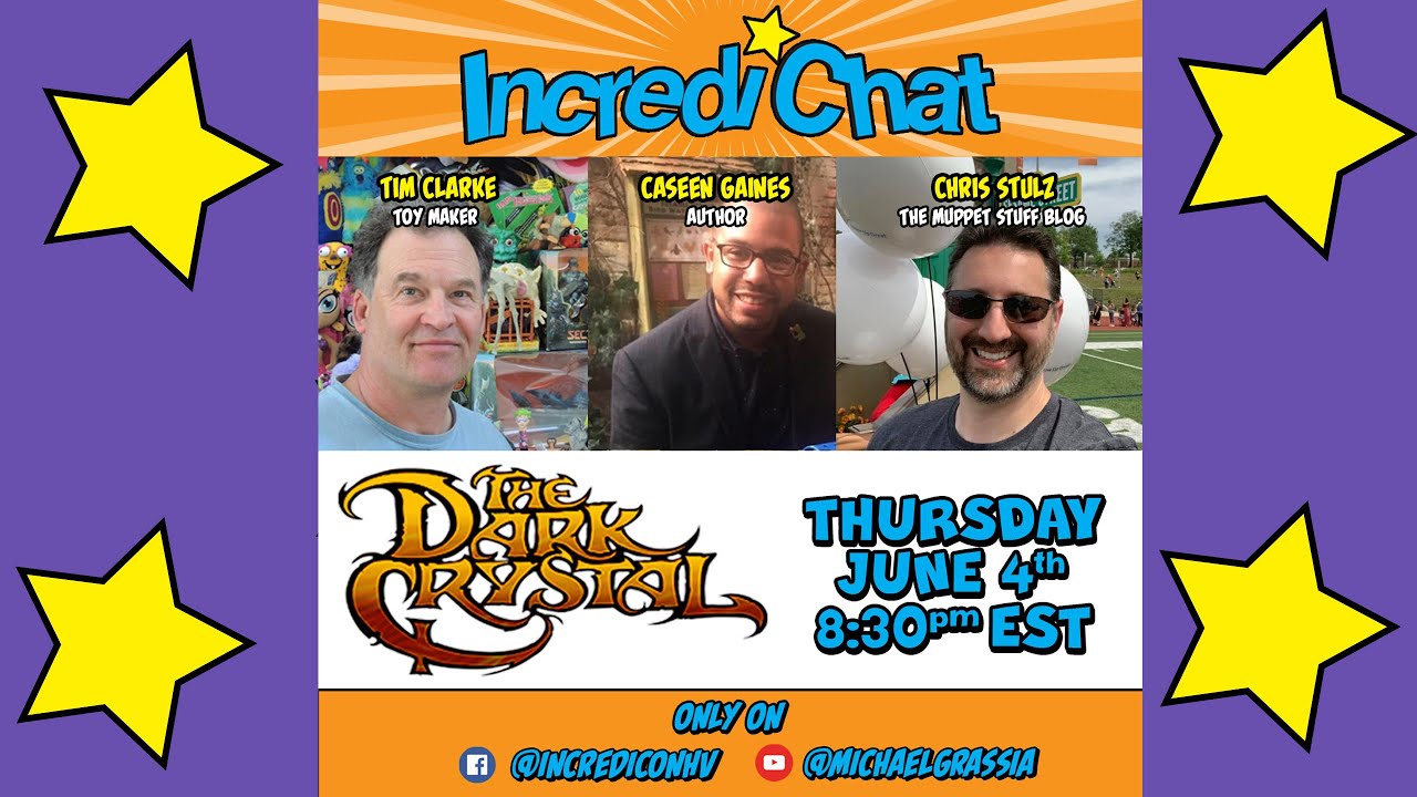 Dark Crystal Author Caseen Gaine & Puppet Builder Tim Clarke w/Chris ...