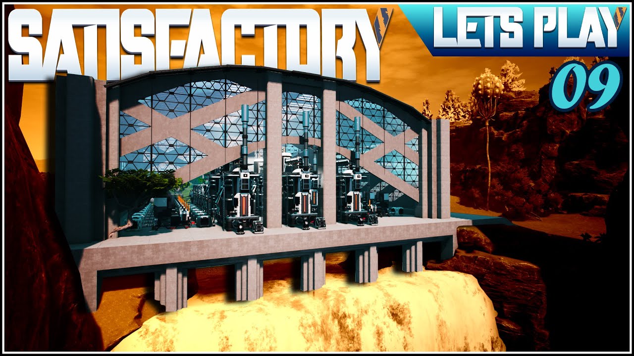 Aluminum Factory Production Satisfactory update 5 lets play ep 9 - YouTube