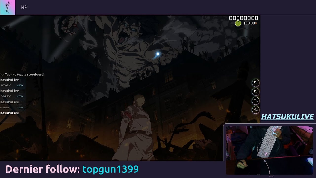 osu!Hero?! AOT Final Season OP (My War) - 94.52% - YouTube