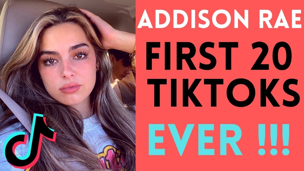 ADDISON RAE FIRST 20 TIKTOKS EVER! | Tik Tok Compilation - YouTube